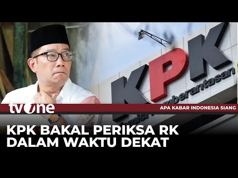 KPK Segera Periksa Ridwan Kamil di Kasus Korupsi Bank BJB | AKIS tvOne
