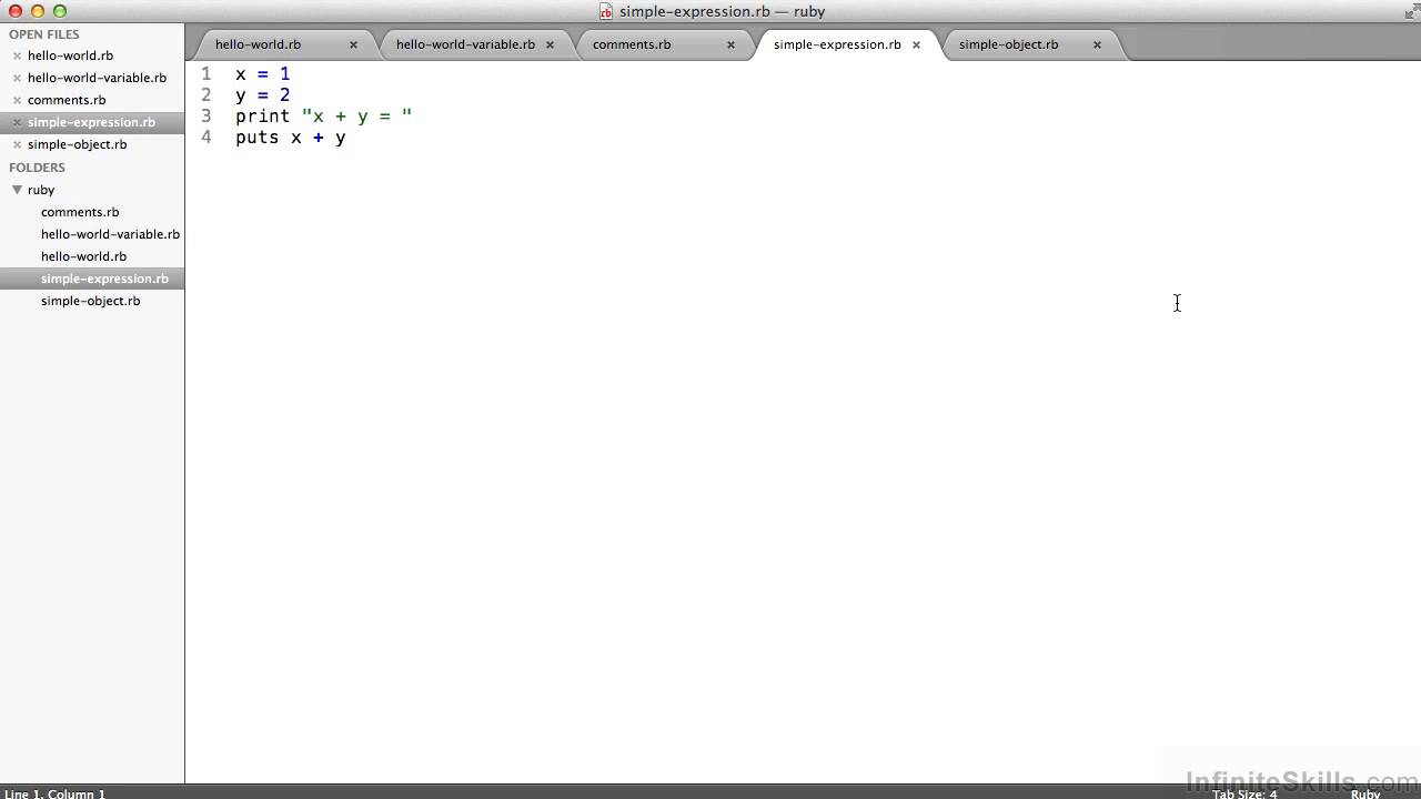 Ruby On Rails Tutorial | Brief Tour Of Ruby Syntax And How To Run Ruby Code