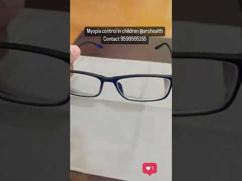 Myopia control glasses | Miyosmart | special glasses | Aro Health Gurugram | Dr Vishal Arora