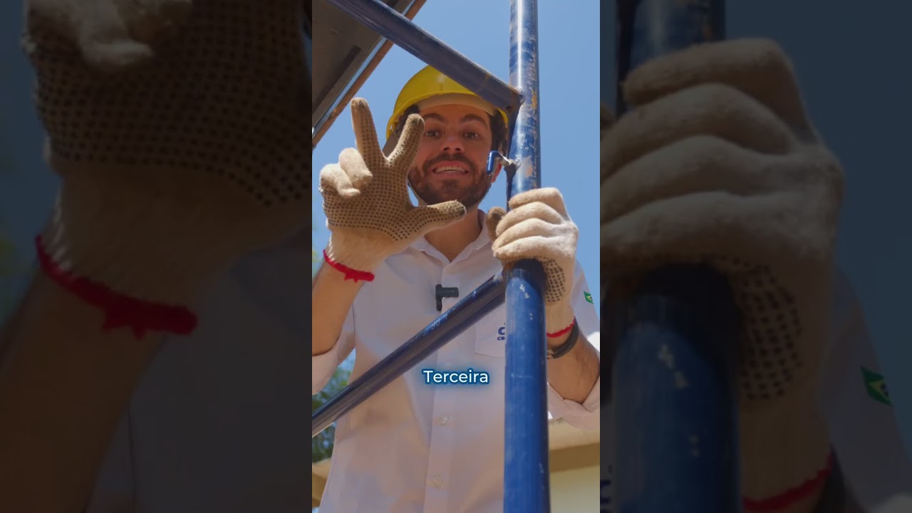 Como montar um andaime? #equipamento #andaime #altura