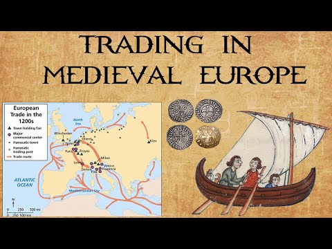 Trade in Medieval Europe, Markets & Shops Medieval Europe, Trade Fairs in Medieval Europe,