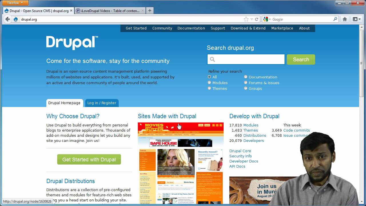 Learn Drupal 7 in one hour! What Is Drupal? Part 1/8 - Learn How To Create A Website With Drupal CMS
