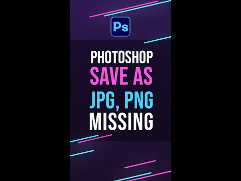 How do you save as a JPEG in Photoshop? Photoshop Save As Jpg Missing!! Enable Legacy "Save As"