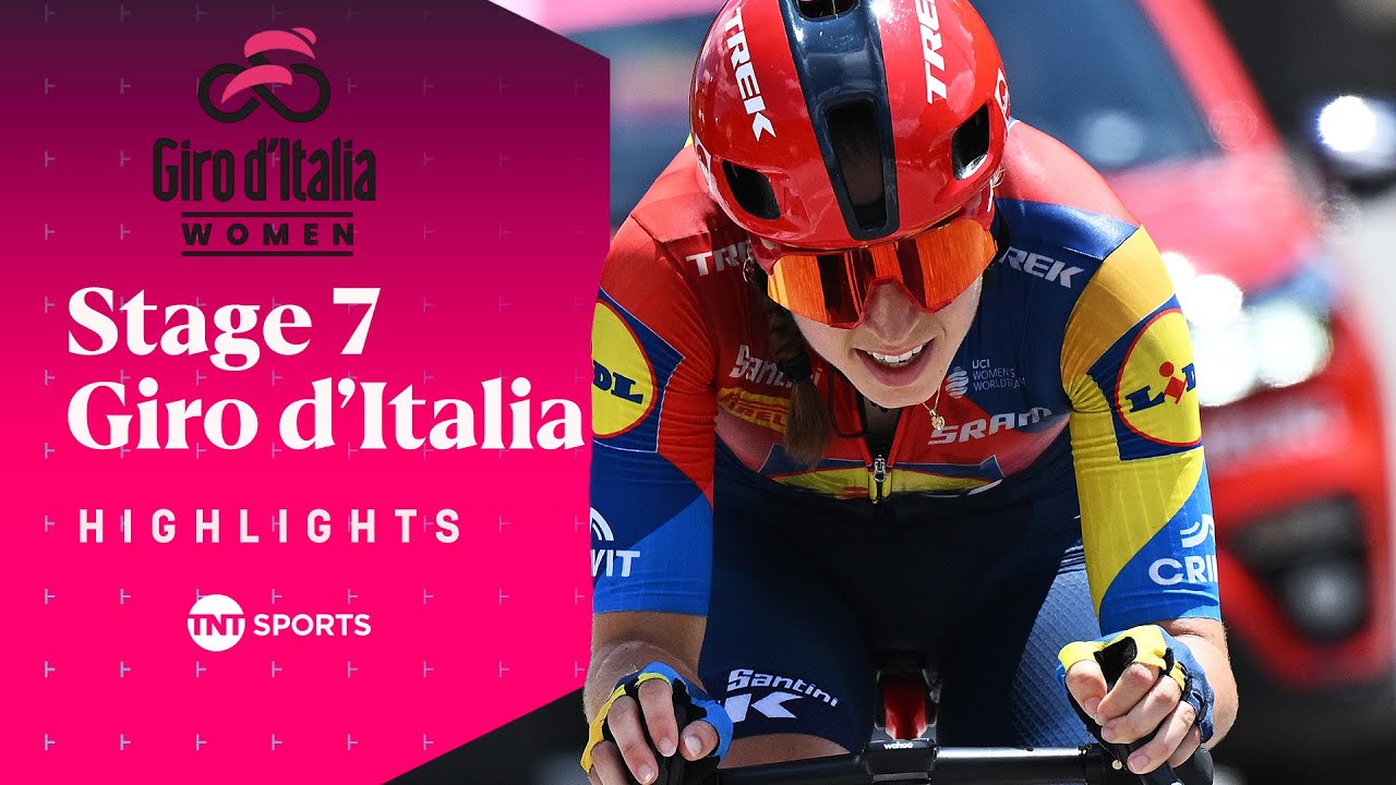 SUPER SUMMIT FINISH! 🔥 | Women's Giro d'Italia Stage 7 Race Highlights | TNT Sports Cycling