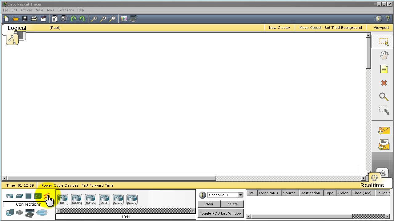 Packet Tracer Lesson 1 - Interface overview