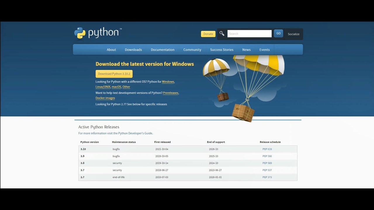 How to download python and sublime Text.