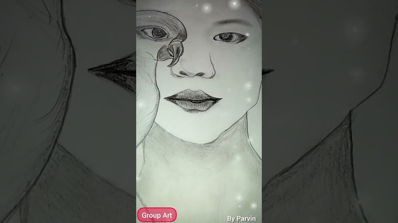 Pin on sketches Art |Pin on Sketches |DRAWING PEOPLE BIRDS  Drawings for sketching and Art |