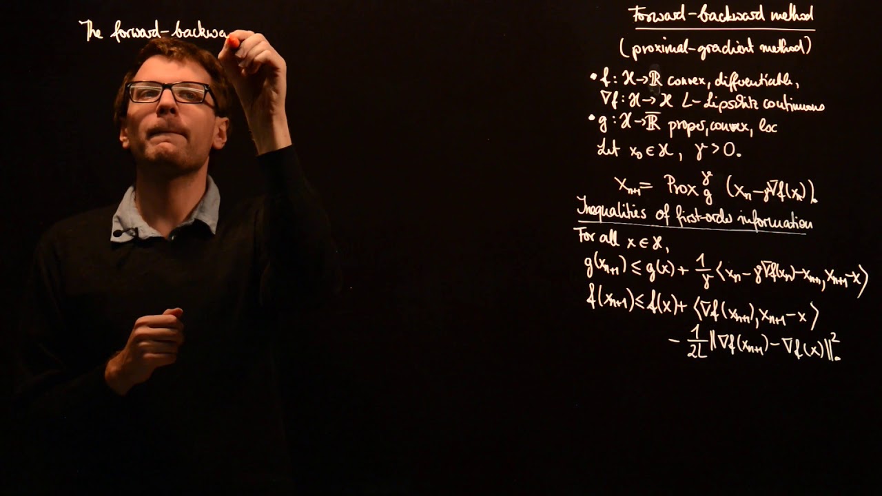 Forward-backward method II: The algorithm, a descent method