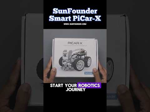 Start Your Robotics Journey with 𝐏𝐢𝐂𝐚𝐫-𝐗! | Raspberry Pi Smar Car #stem #raspberrypi #diy