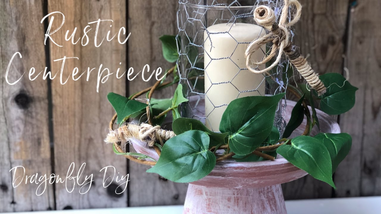 Rustic Centerpiece DIY