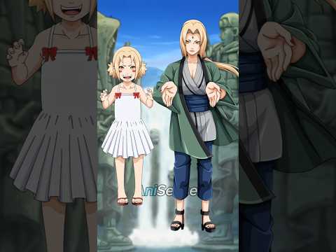 Adults Vs. Kids | Female Naruto Characters !! 🥰 #naruto
