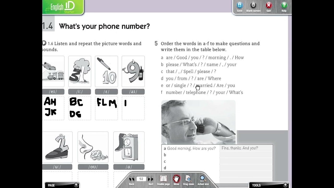 Homework Pag 90 English ID Starter Workbook