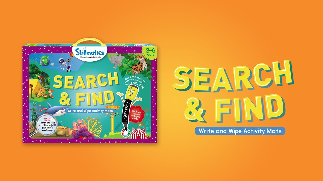 Search & Find Activities For Kids