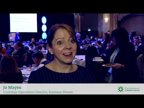 How would you describe The Institute of Customer Service in one word?