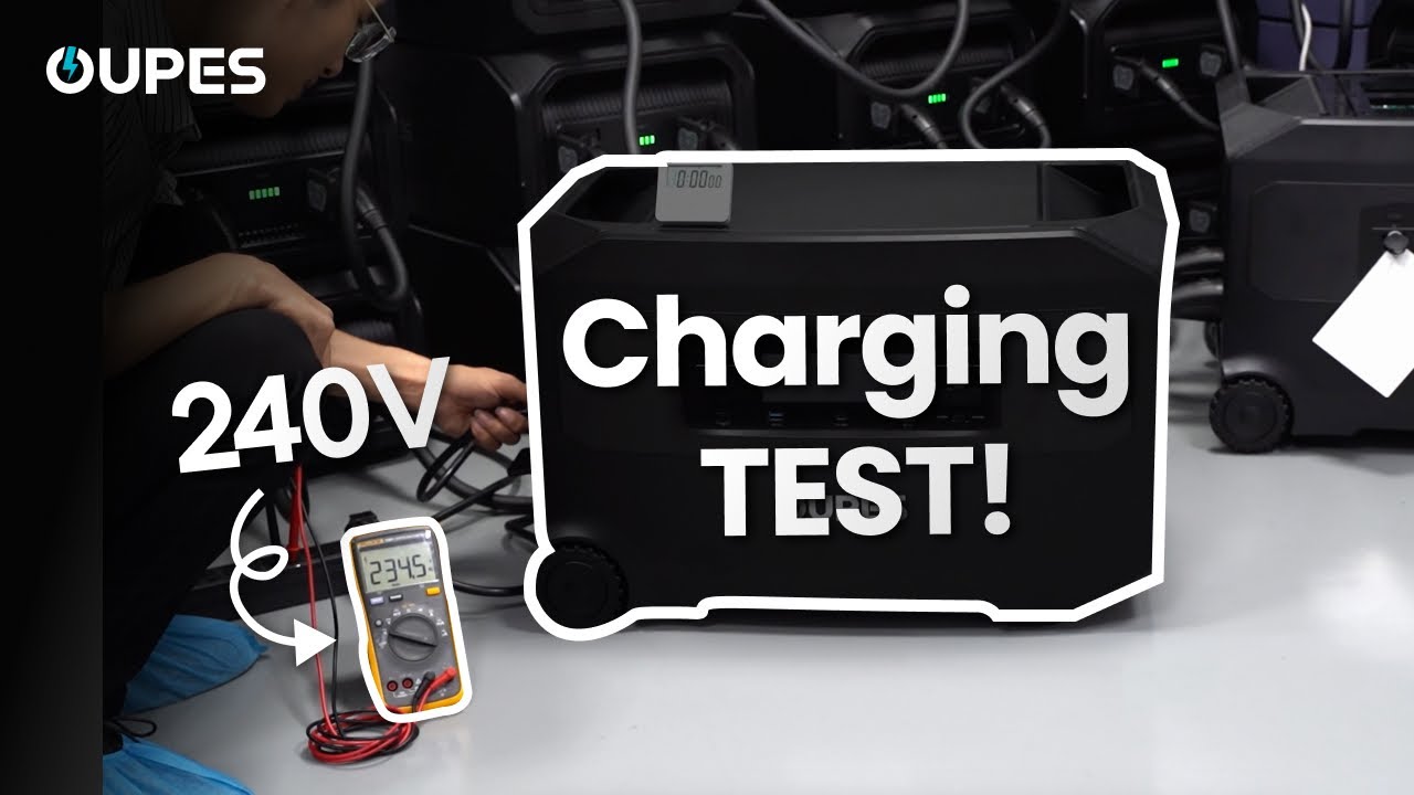 Meet OUPES Guardian 6000: Charging Test!