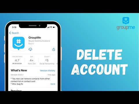 How to Delete a GroupMe Account | Close GroupMe Id