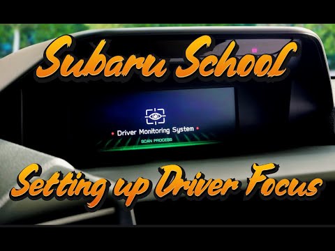 Subaru School - Setting Up Driver Focus