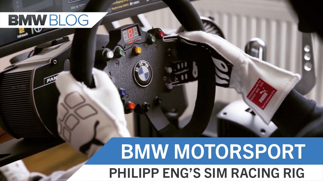 BMW MOTORSPORT – Philipp Eng's Sim Racing Rig