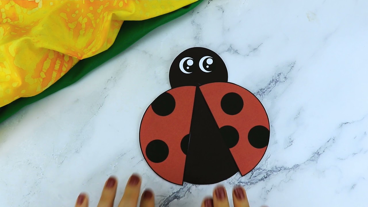 Free Printable Ladybug Craft for Kids