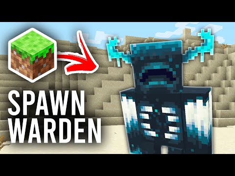 How To Spawn Warden In Minecraft - Bedrock & Java