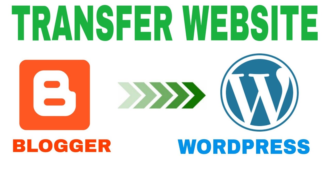 How To Transfer website from Blogger To WordPress without losing SEO