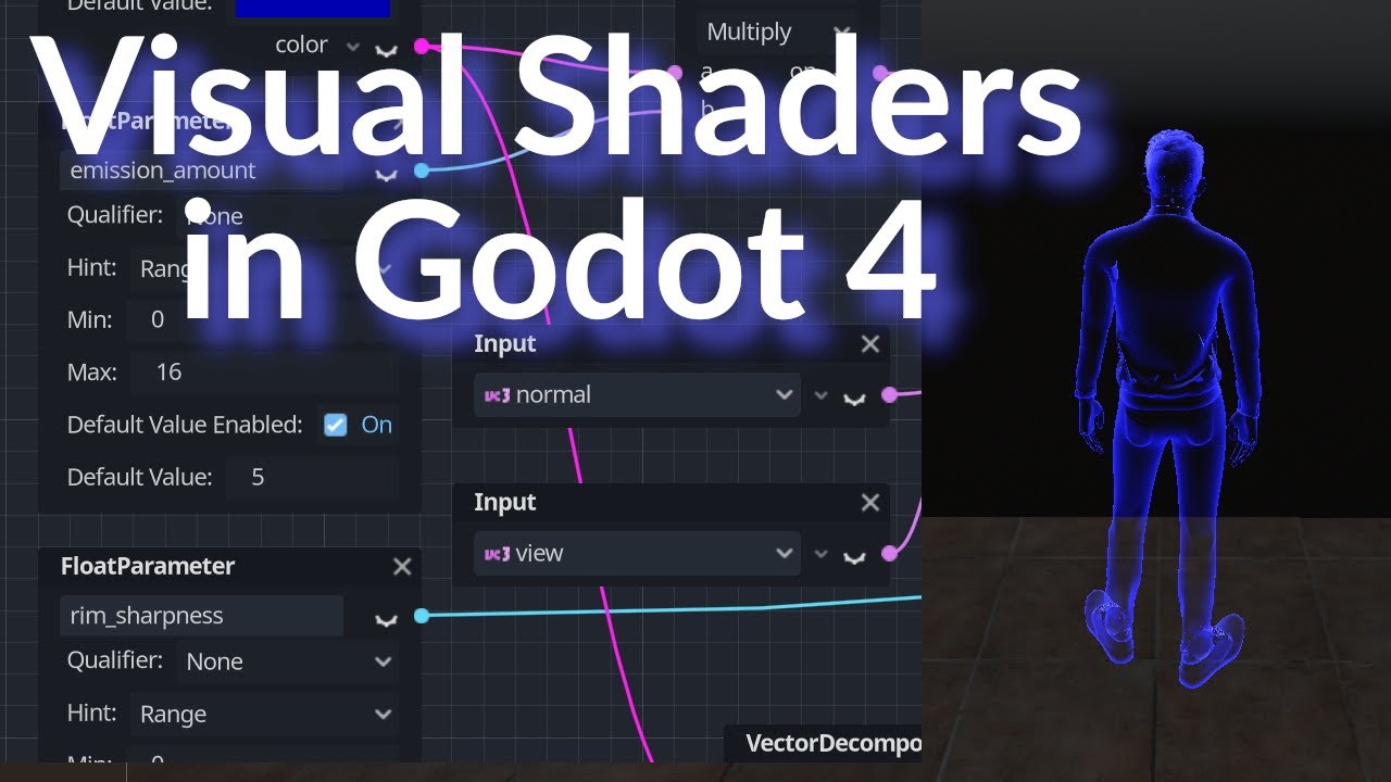 Godot 4: Visual Shader Introduction (beginner-friendly tutorial)