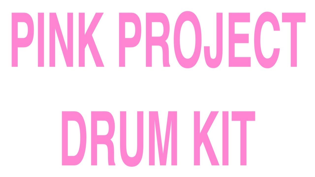 ! FREE ! SKAIWATER + CHE DRUM KIT “PINK PROJECT” 