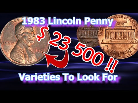Valuable 1983 Penny Varieties Worth Money To Look for in your Pocket Change