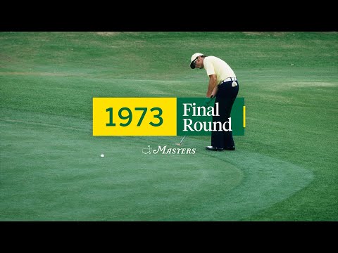 1973 Masters Tournament Final Round Broadcast