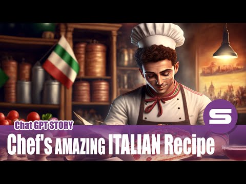Chef's amazing Italian Recipe - story by AI Storyteller @SALLI.E