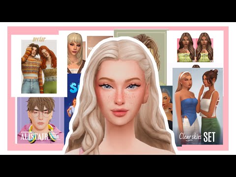 my favourite maxis match cc creators on patreon + links | sims 4