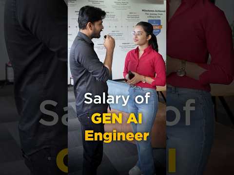 π₯Salary of GenAI Engineer | Generative AI Jobs: Roles, Salaries, and Growth Potential ππΌ | #shorts