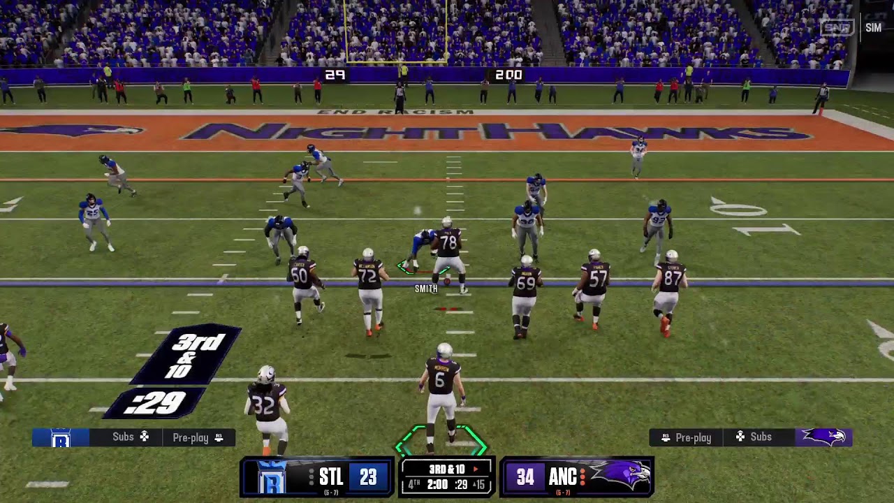 GFL Yr2 ReeceMustSee 🏉  Wk14 SNL🔥  (5-7) STL vs (5-7) Anchorage  ASouth Div Clash