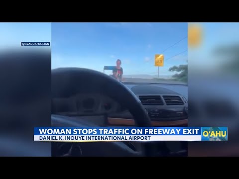 Honolulu airport off-ramp pedestrian incident urges road safety