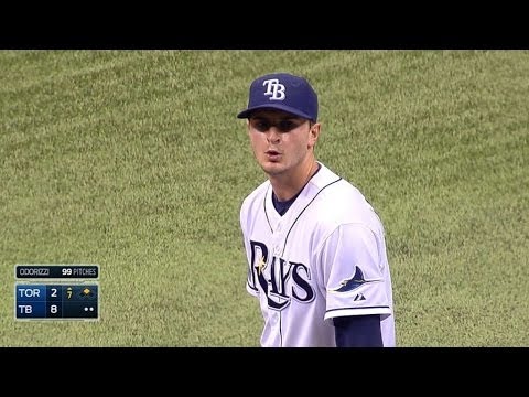 TOR@TB: Odorizzi fans seven in 6 2/3 two-run frames