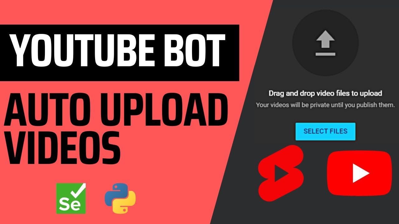 Upload videos automatically on YouTube using Python bot #youtubebots