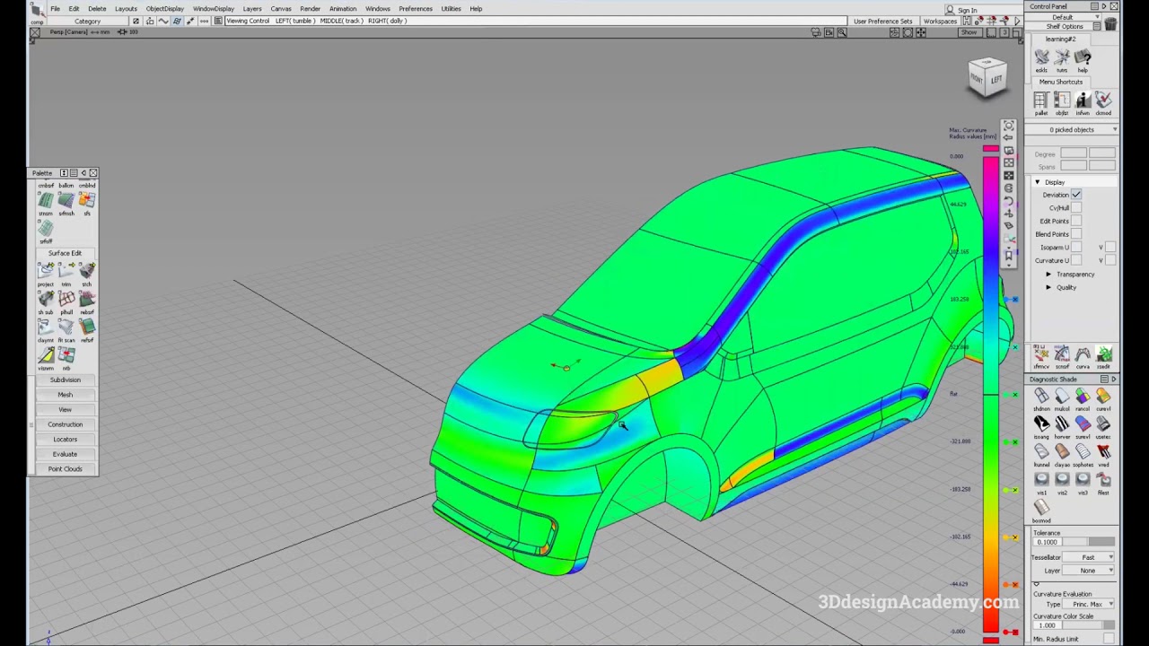 Autodesk Alias Basic Tutorials 1 - Basic Interface