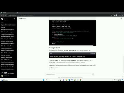 Python3 Argparse optional positional argument