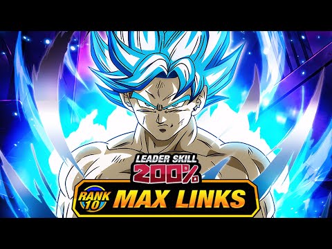 TOP 5 TUR??? LEVEL 10 LINKS 100% UNIVERSE TREE BLUE GOKU! (DBZ: Dokkan Battle)