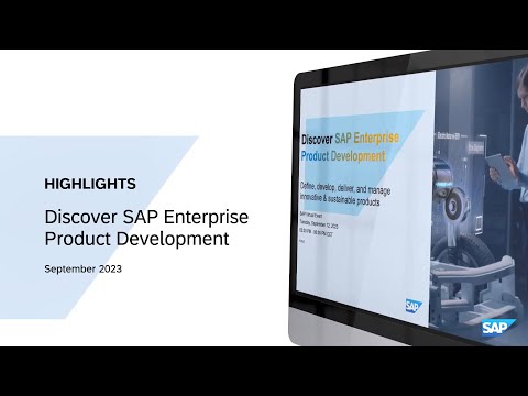 Take your product development to the next level with SAP