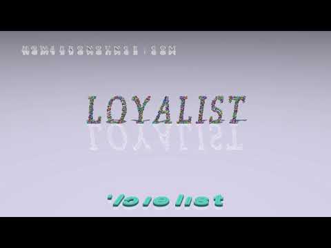 loyalist - pronunciation + Examples in sentences and phrases