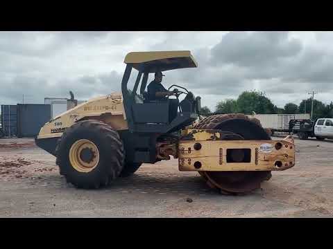 GovDeals: 2007 Bomag BW211PD-40 Single Drum Vibratory Padfoo