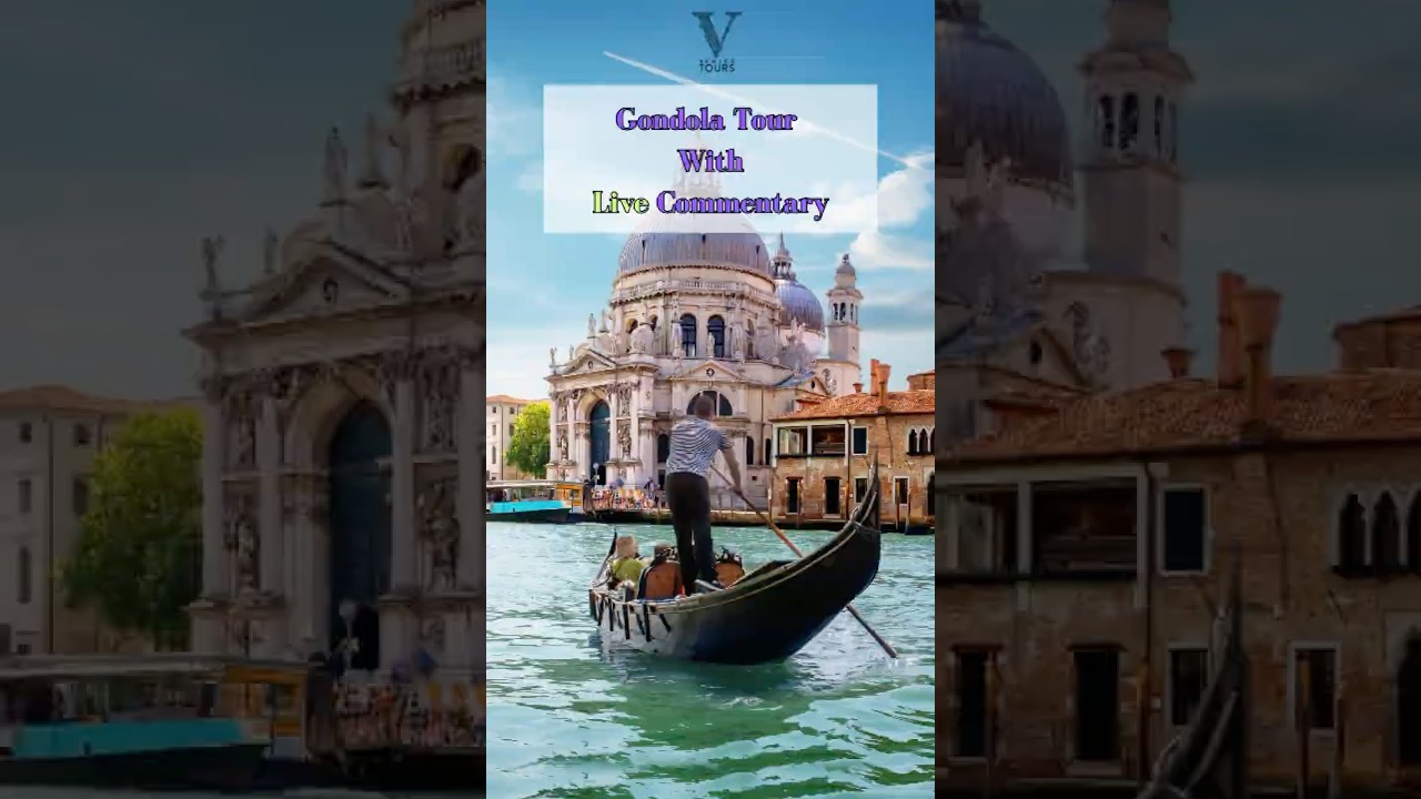Gondola Tour with Live Commentary with Venice Tours #travel #venice #venicetravelguide #gondola