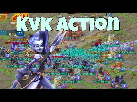 Lords Mobile - KVK Highlights. Forts traps and rallies. DOM in action. Part 2