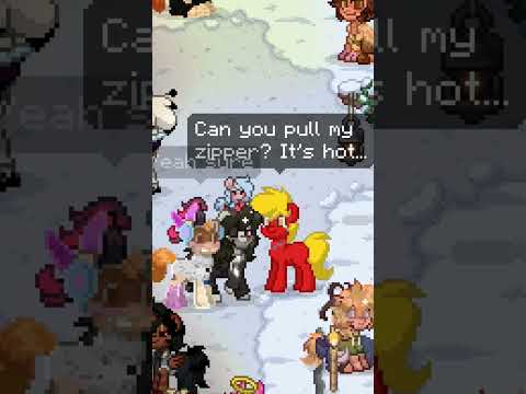 Skeleton fez?! #ponytown #ponygamer #boost #fyp #ponytowngame #cute #silly #hi
