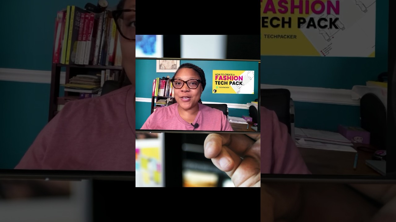 How to create a tech pack shec sheet #shorts