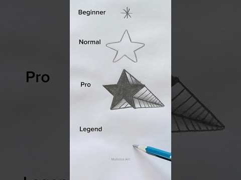 How to draw star🤔😱 #shorts #craft #art #drawing #crafts #satisfying