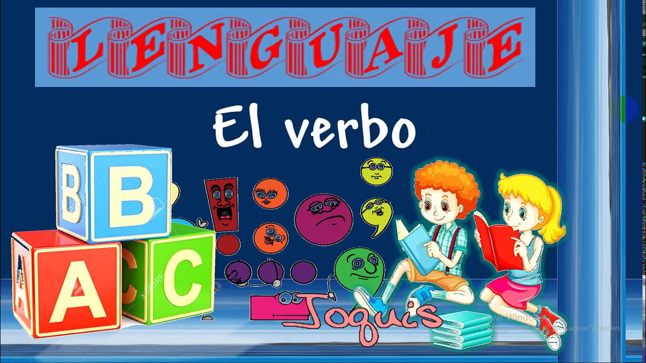 EL VERBO PARA SEGUNDO DE PRIMARIA