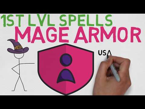 1st Level Spell #56: Mage Armor (5E)