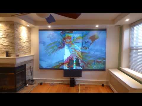 THE MUST HAVE BLACK PROJECTION SCREEN PAINT WITH BOTH WHITE AND BLACK AMAZING LEVELS